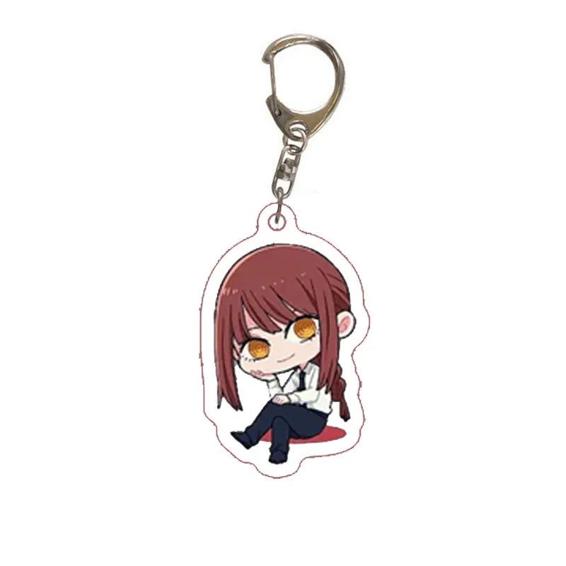 Chainsaw Man Makima Keychain Acrylic Bag Charm