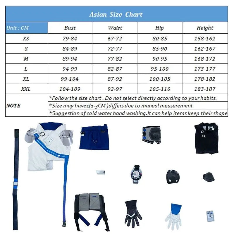 Rolecos Honkai Star Rail Arlan Anime Cosplay Costume Set